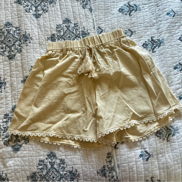 Cider | Shorts | Cream Linen Shorts | Poshmark